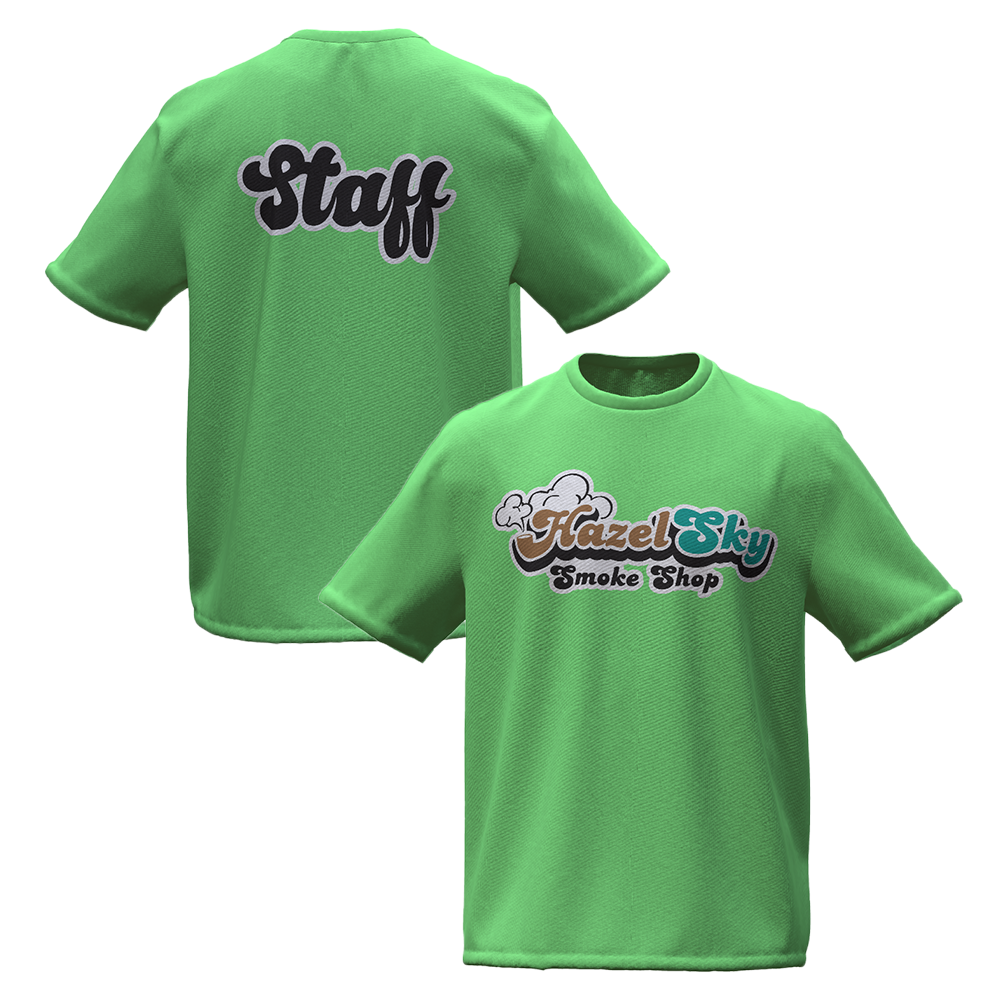 Hazel Sky - Staff T-Shirt - 2025 – SkycoDistro